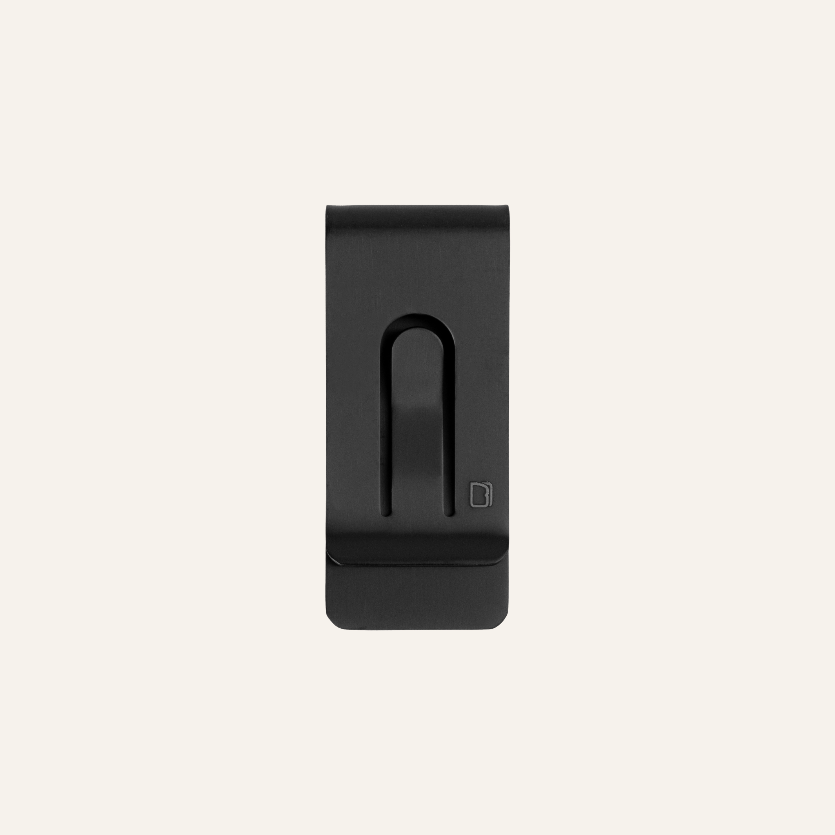 Titanium Money Clip - PVD Matte Black | Blackinkk